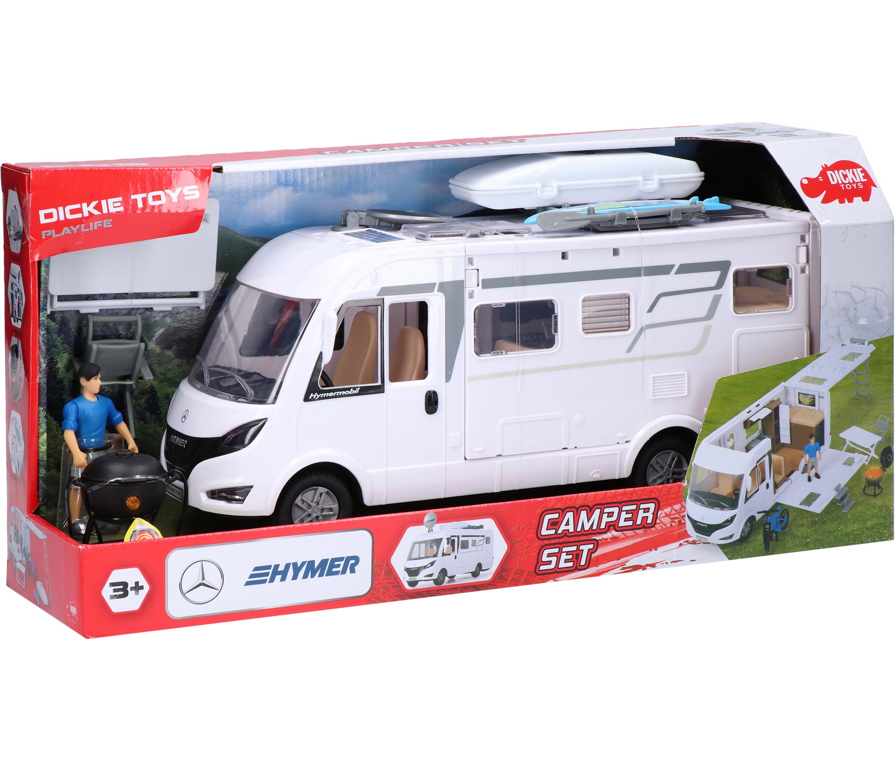 Dickie Toys Playlife HYMER Camper Set